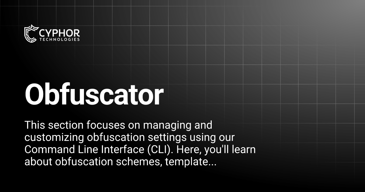 Obfuscator | Cyphor